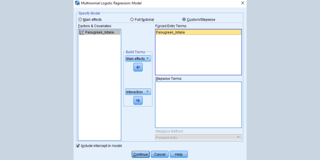 Multinomial Logistic Regression in SPSS - Rehobothacademics